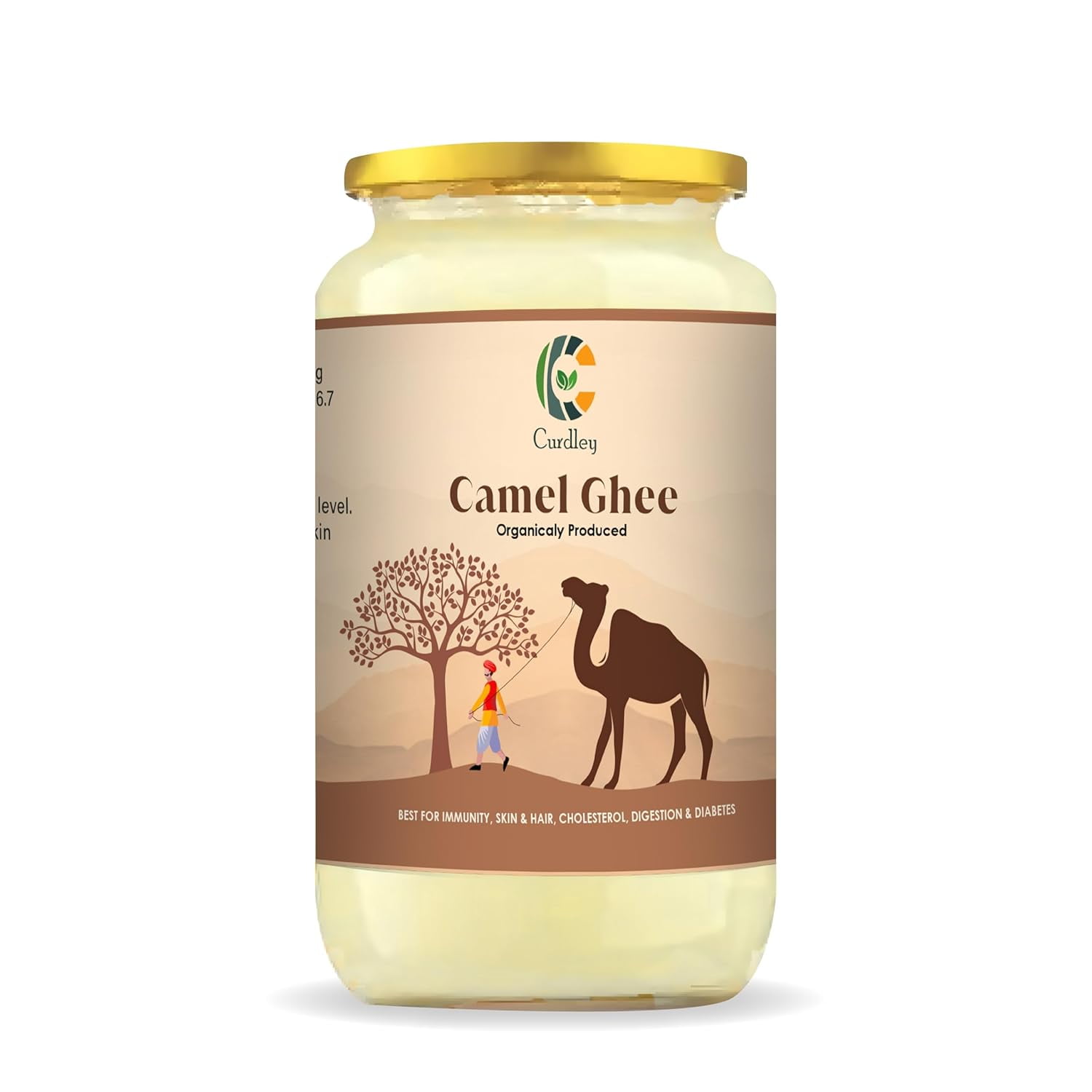Organic Natural Camel Ghee By Curdley | Great Source Of Energy Healthy ...