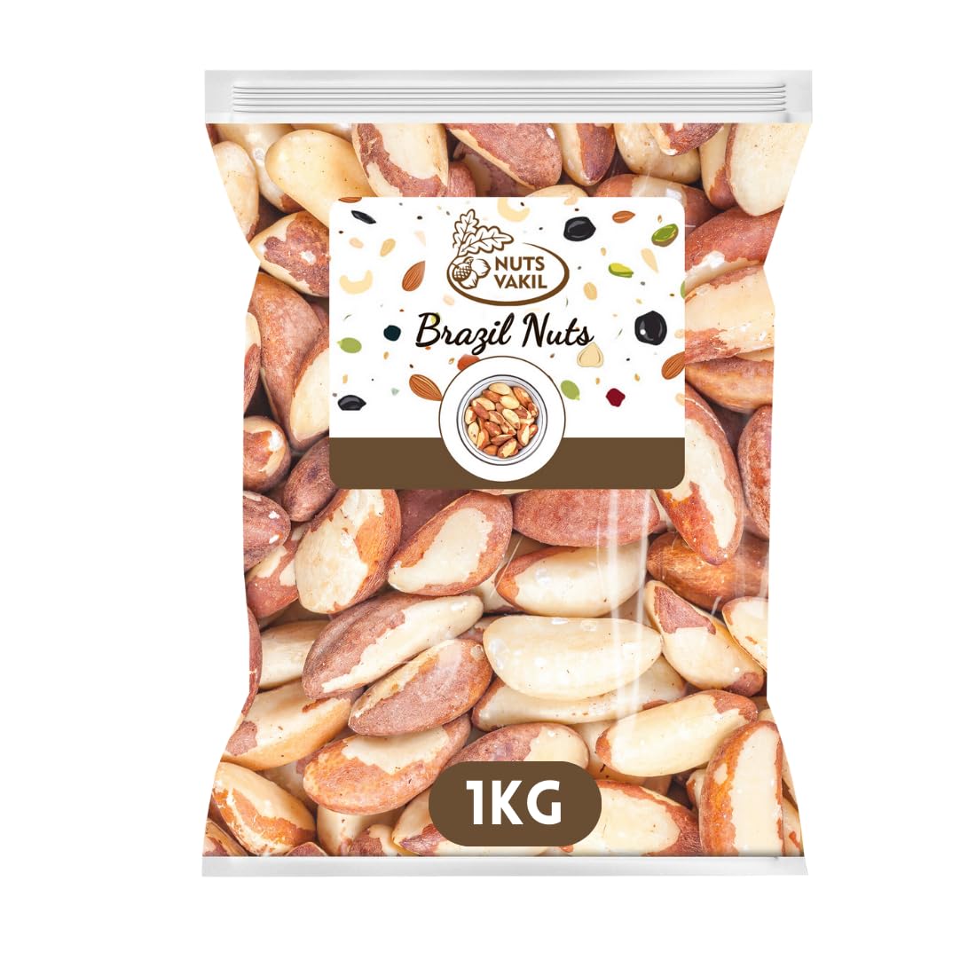 Organic Natural Exotic Brazil Nuts By Nuts Vakil 1kg, | Good Source Of ...