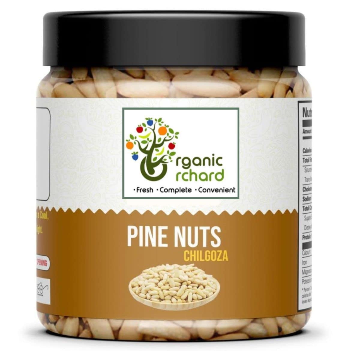 Organic Natural Pine Nuts Chilgoze Without Shell By Organic Orchard ...