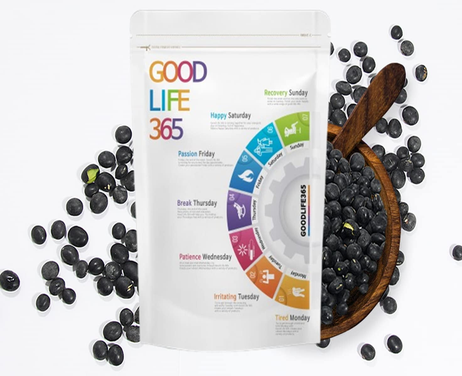 Organic Natural Pure Korea Black Bean Tea Bag- 50 Tea Bags ...