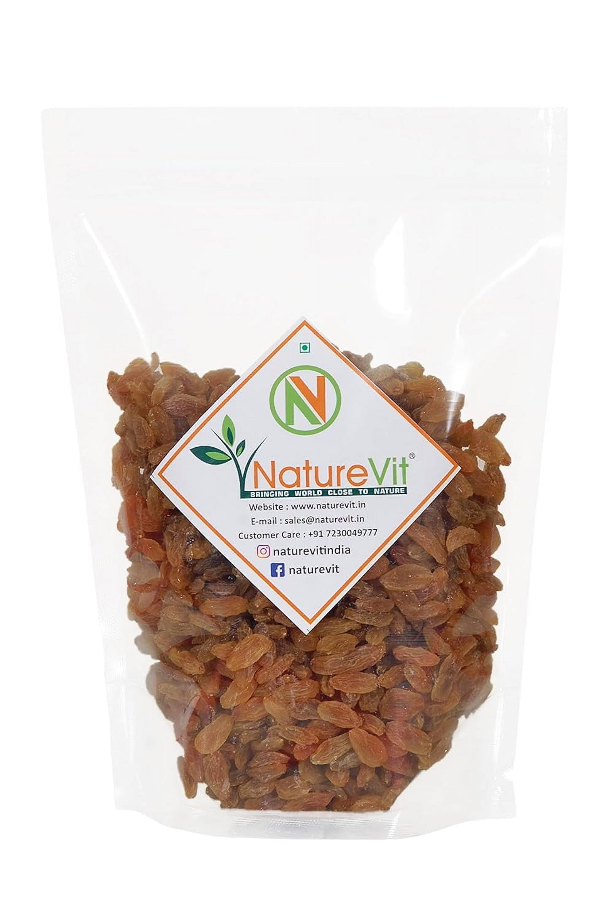 Organic Natural Seedless Green Raisins By Nature Vit 2kg, | Rich In ...