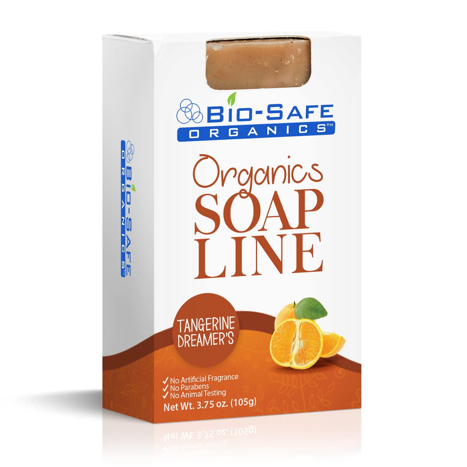 Organic Natural Tangerine Dreamer's Exfoliating Shampoo Bar | 100% ...