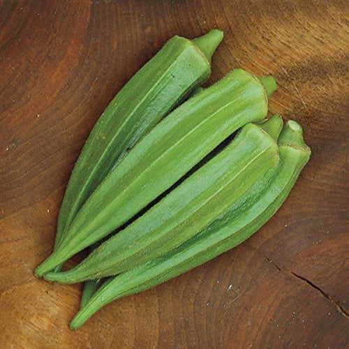 Organic Okra Seeds, APPR. 125, Clemson Spineless H2FSDOkra, Heirloom ...