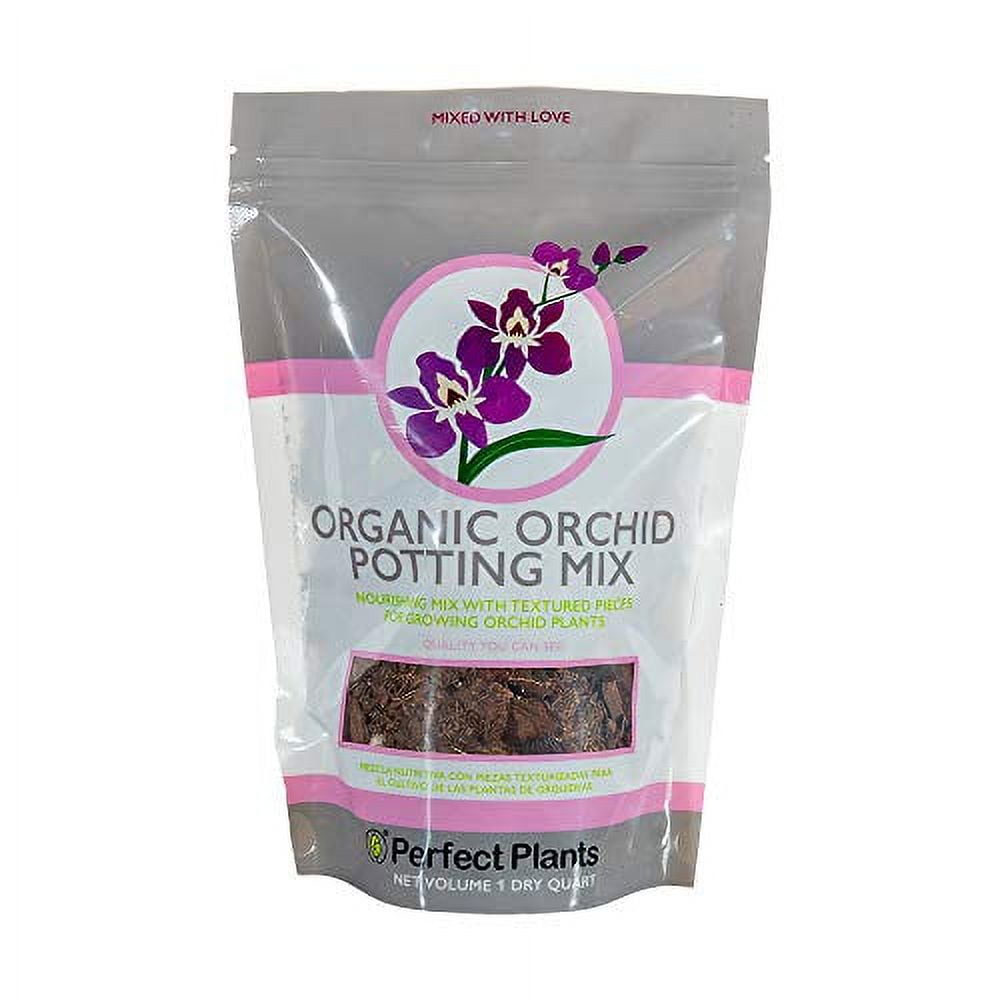 Organic Orchid Potting Mix by Perfect Plants - 1 Quart - Walmart.com