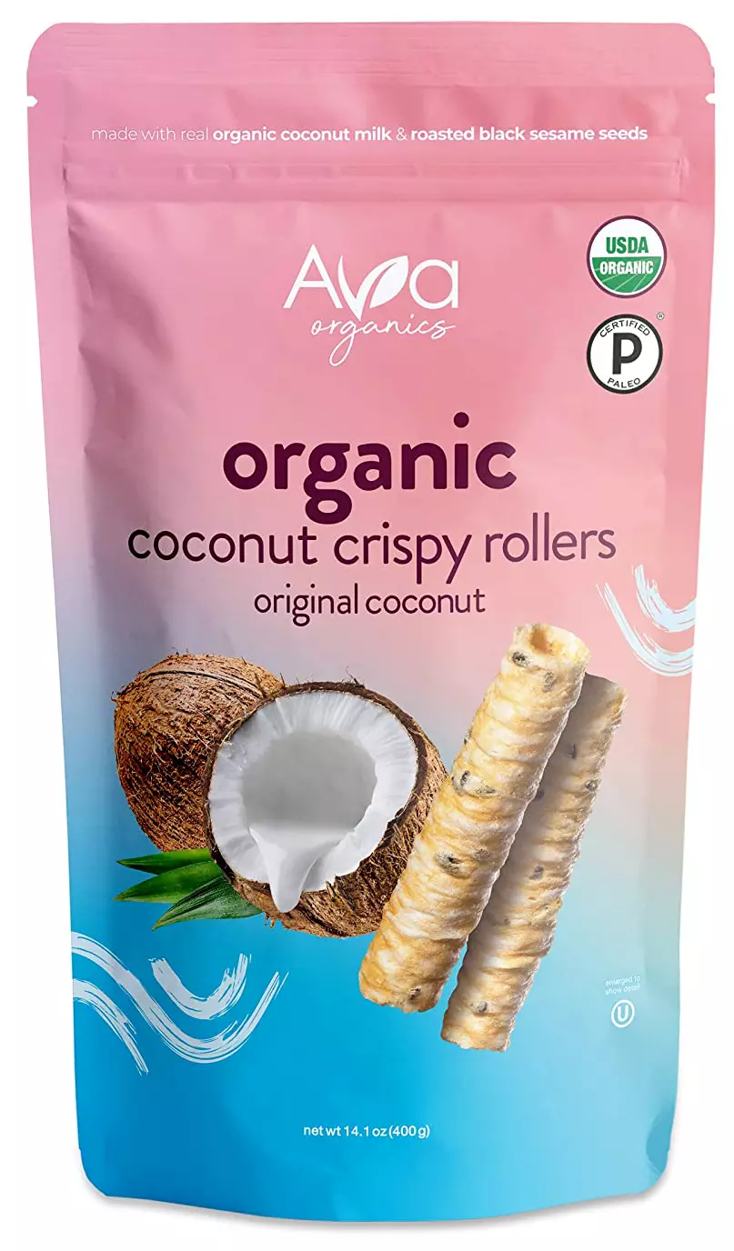 Organic Original Coconut Crispy Rollers 14.1 oz - Walmart.com