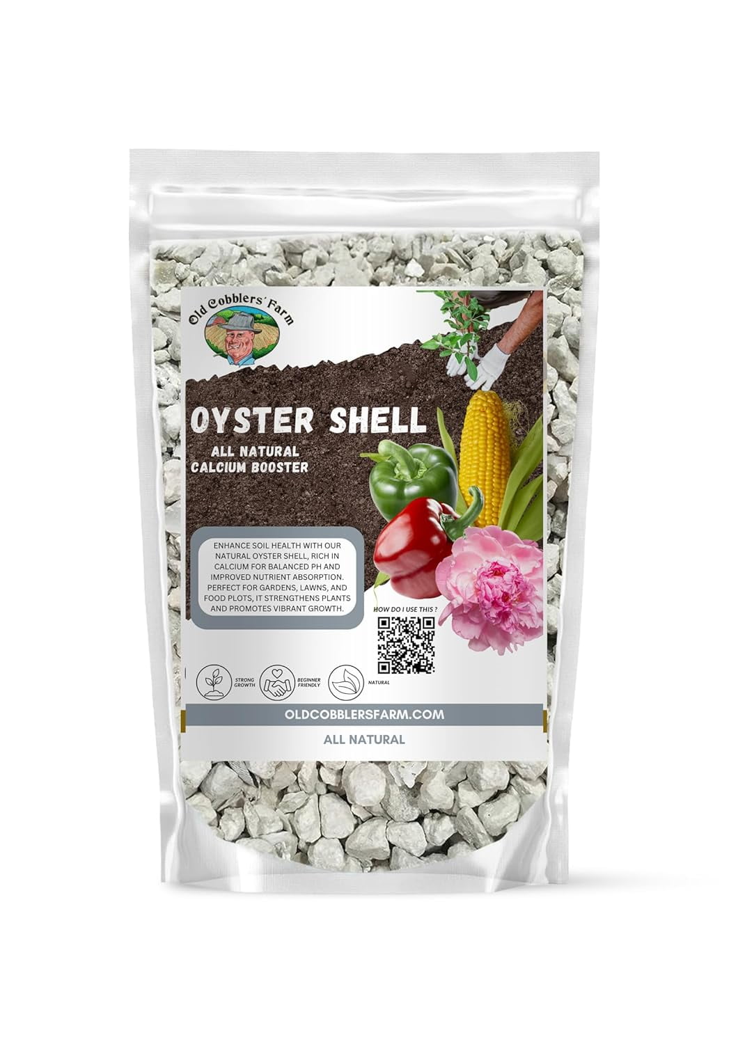 Organic Oyster Shell Calcium Supplement - Crushed Shells for , Chickens ...