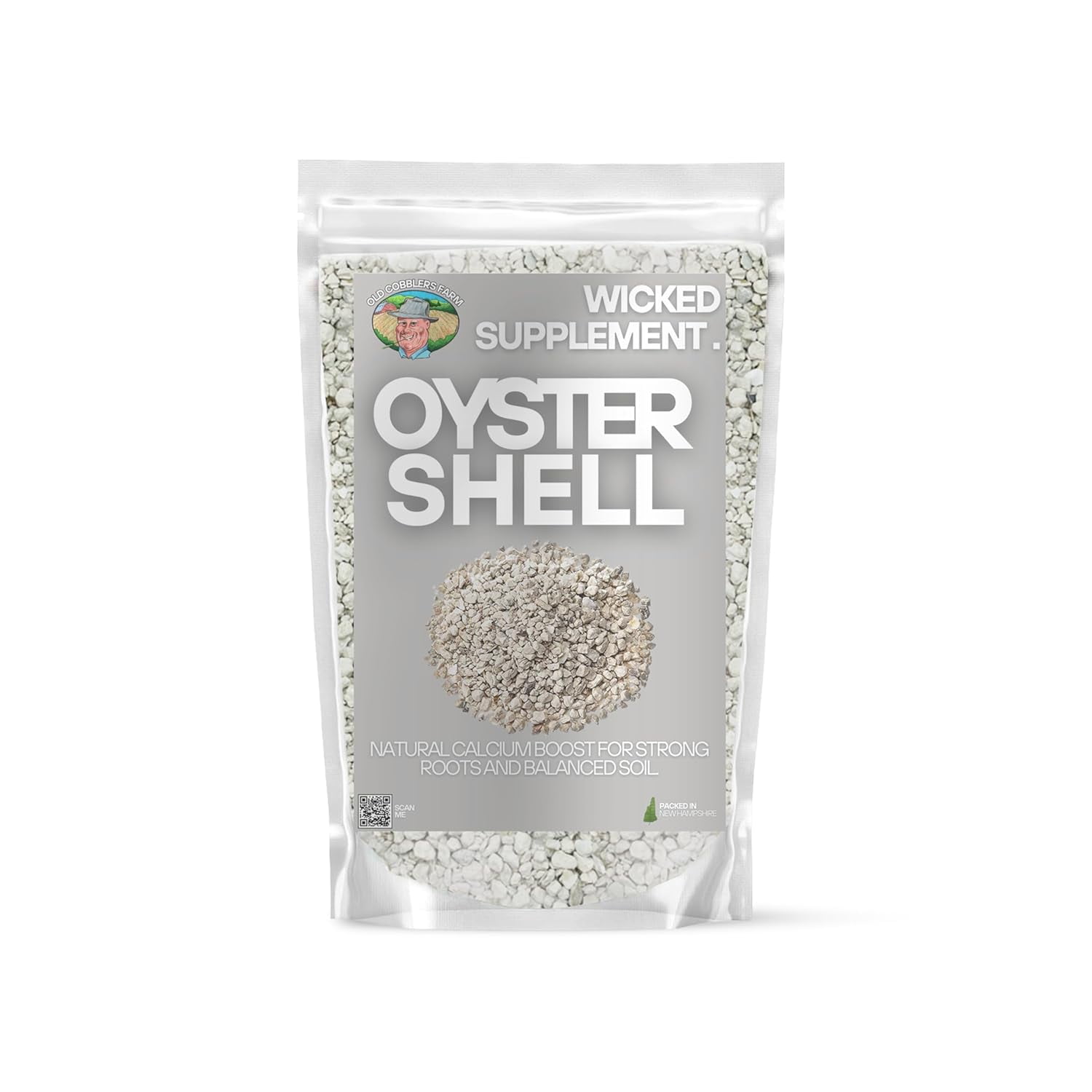 Organic Oyster Shell Calcium Supplement - Crushed Shells for Plants ...