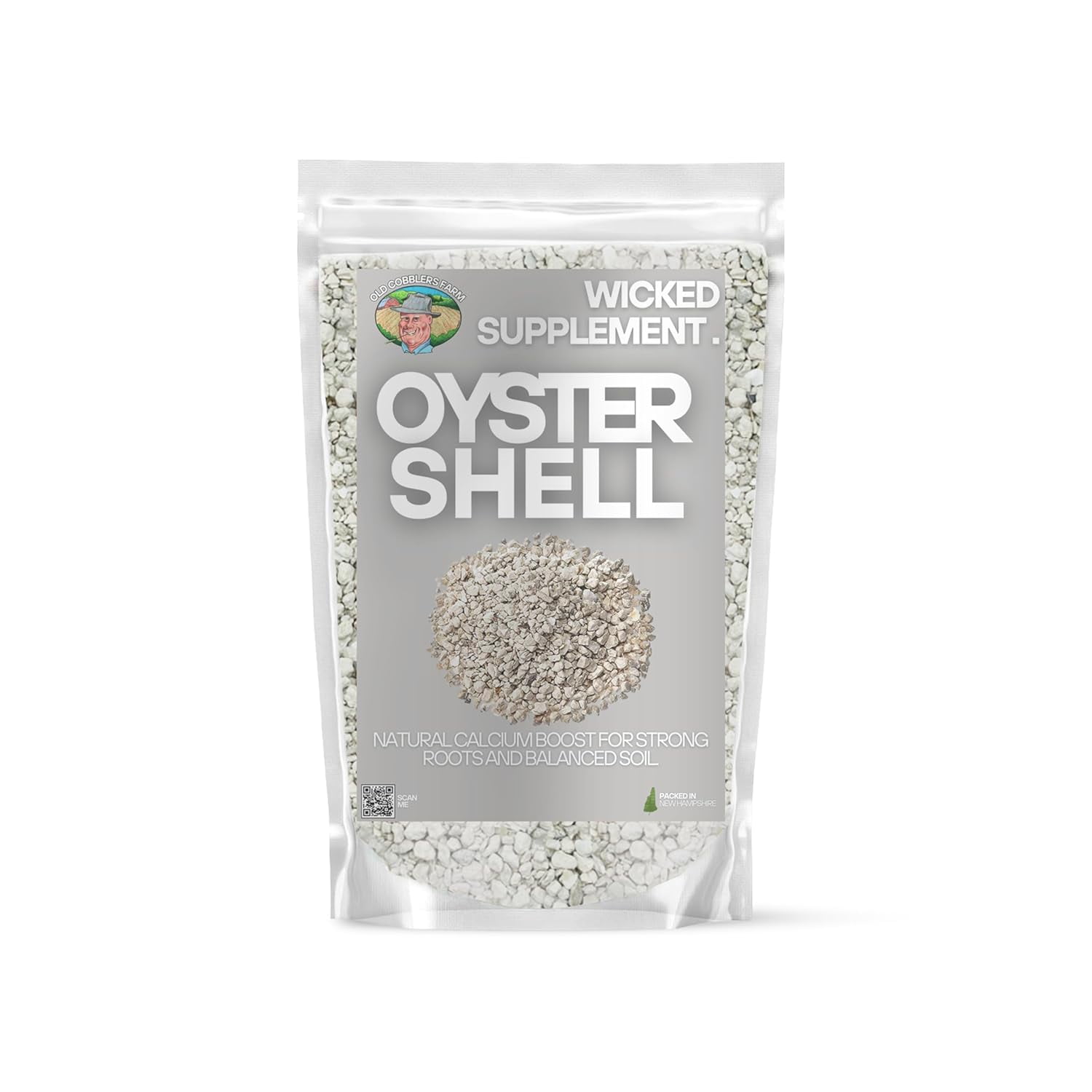 Organic Oyster Shell Calcium Supplement - Crushed Shells for Plants ...