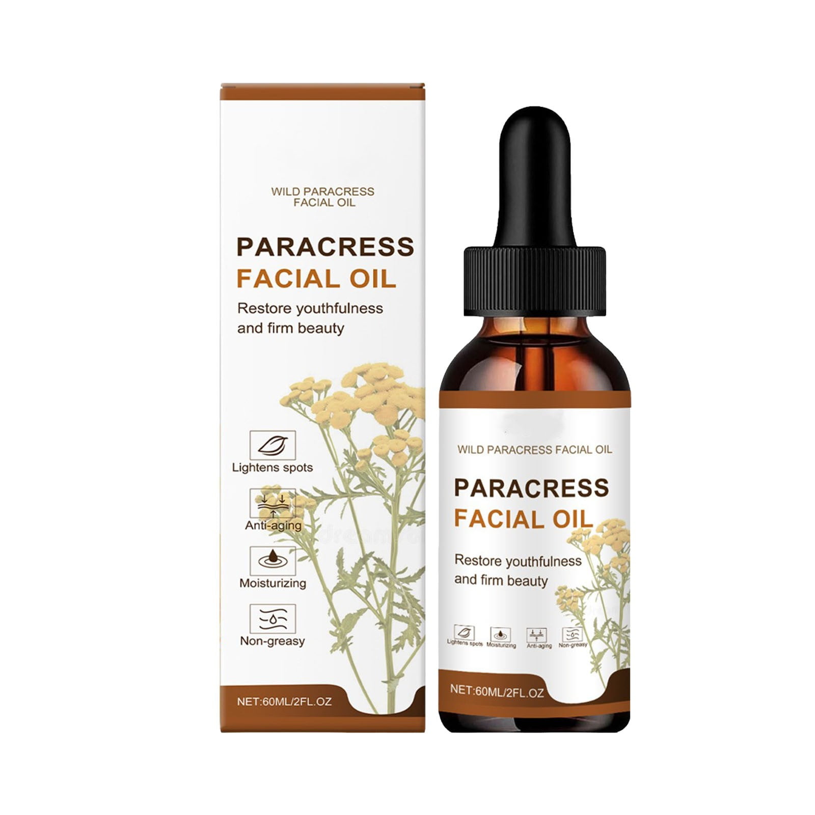 Organic Paracress Cresol Facial Oil – Natural Botox Alternative, Plumps ...