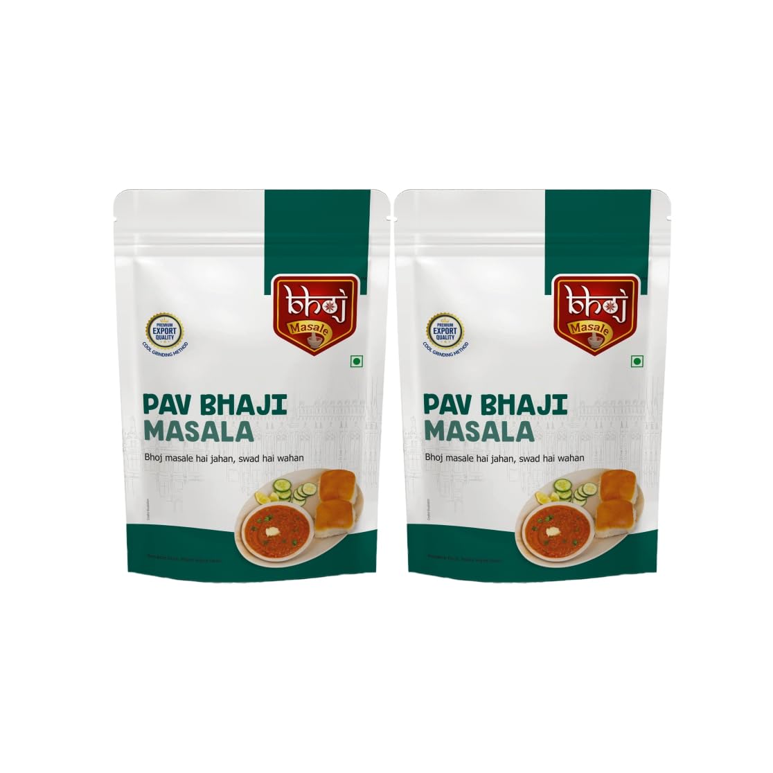 Organic Pav Bhaji Masala Powder By Bhoj Masale 200gm, 7.0 Ounce | Pack ...