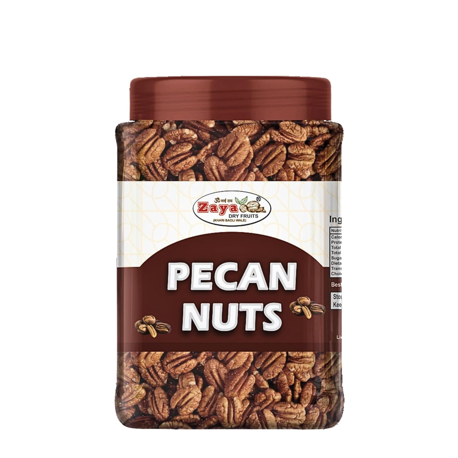 Organic Pecan Nuts By Zaya 700gm, | High In Protein Dietary Fiber ...