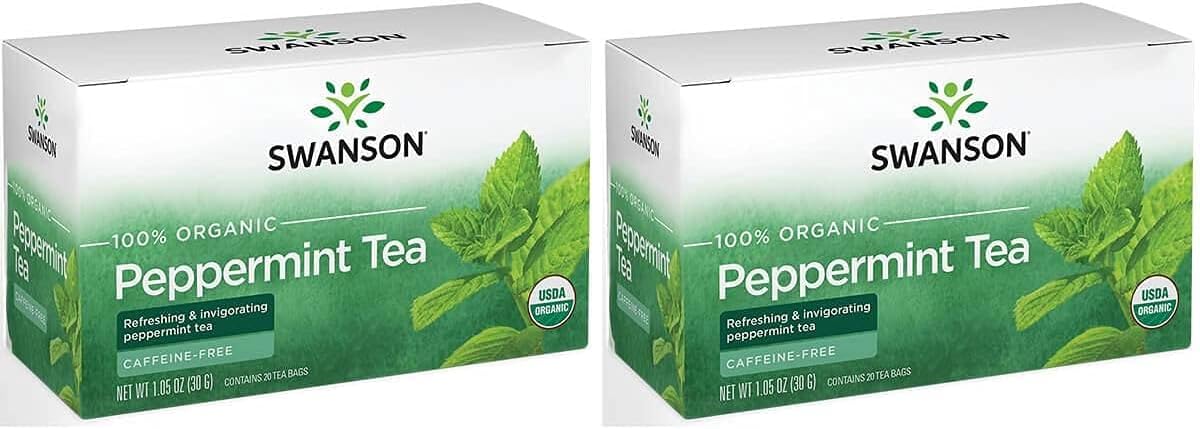 Organic Peppermint Tea 20 Bag(S) (2 Pack) - Walmart.com