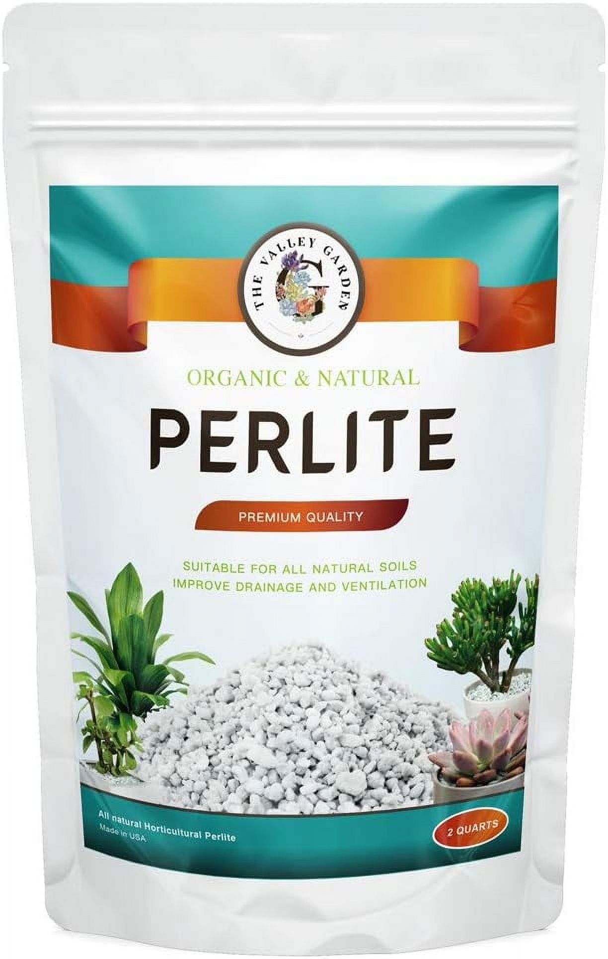 Organic Perlite for All Plants, All Natural Horticultural Soil Additive ...