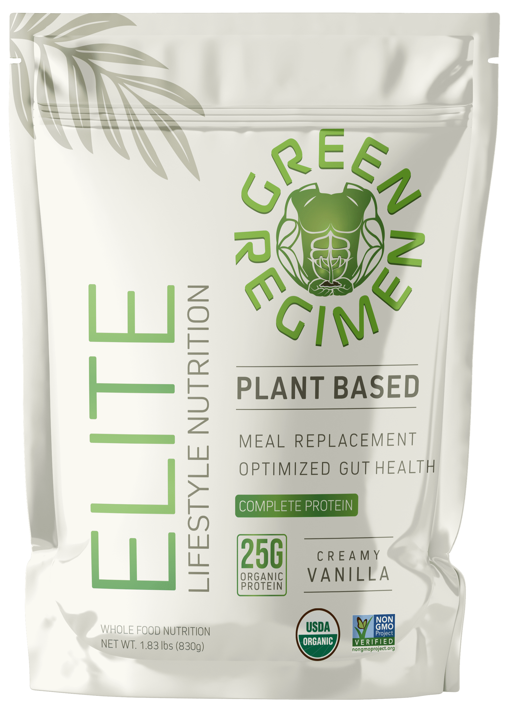 Organic Plant Based Protein Vanilla - 20 Servings | Elite Protein by ...