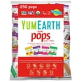 Organic Pops Variety Pack, 250 Fruit Flavored Favorites Lollipops ...