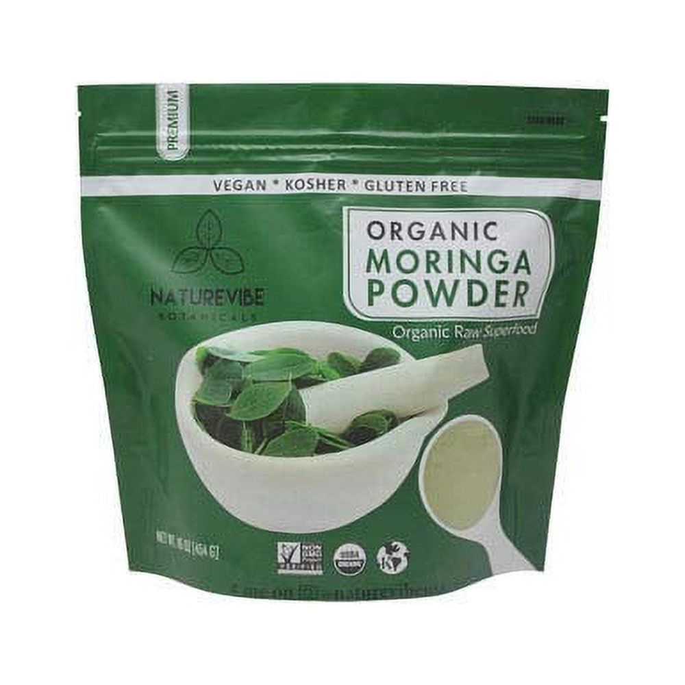 Organic Premium Moringa Green Leaf Powder (1 Lb) - Walmart.com
