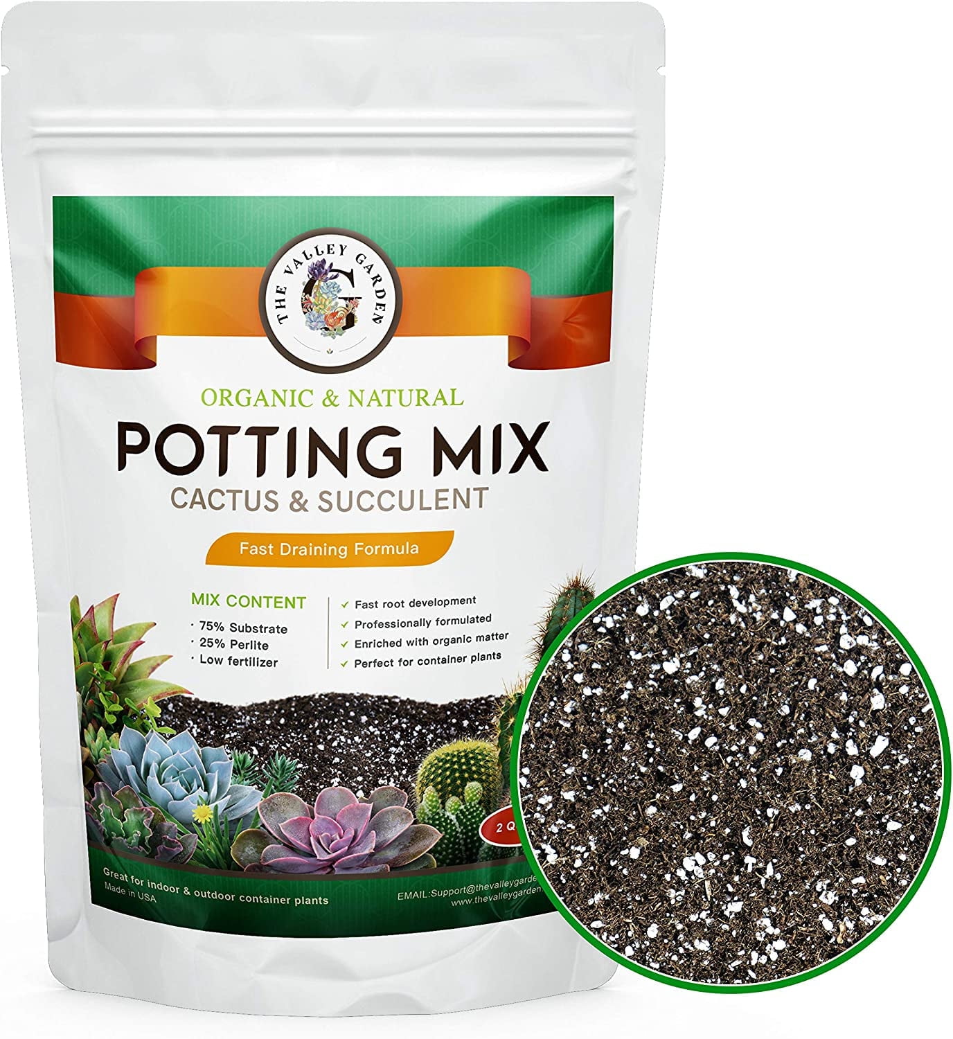Organic Professional Grower Potting Soil for Cactus and Succulent Soil ...