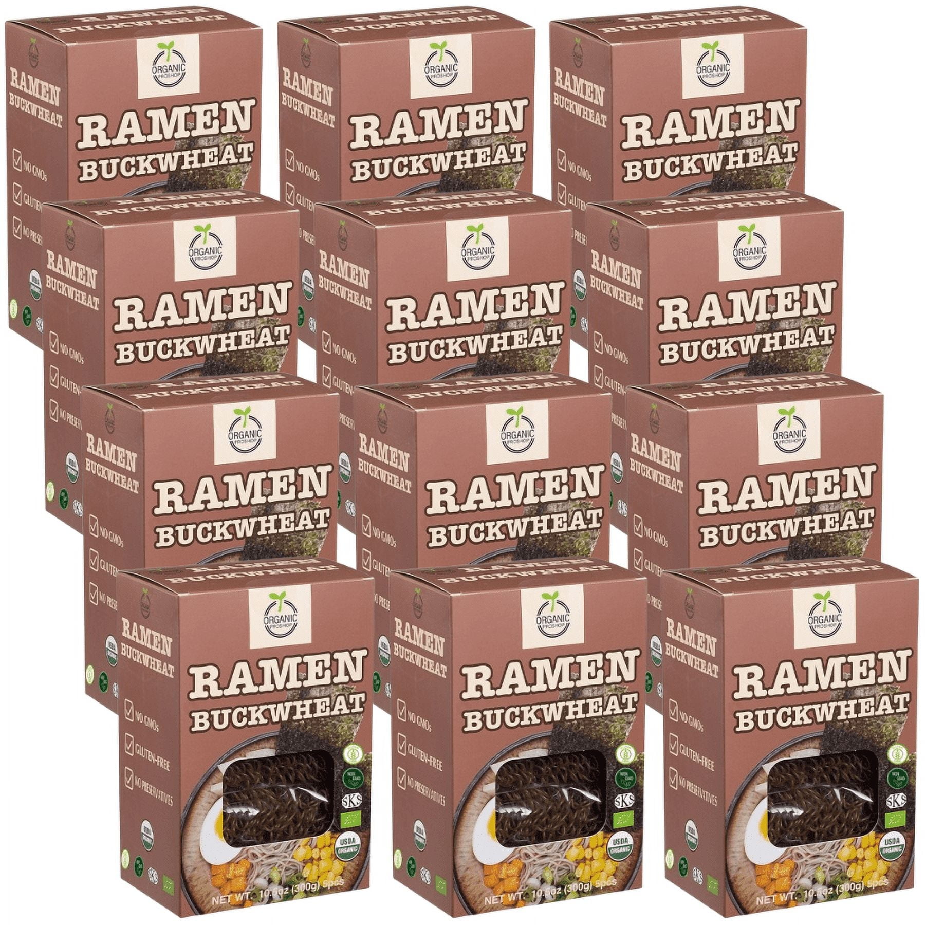 Organic Proshop Organic Buckwheat Ramen (12 Pack) - Walmart.com