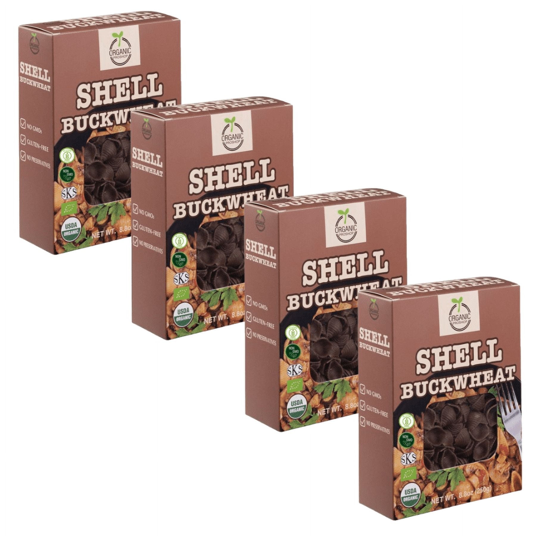 Organic Proshop Organic Buckwheat Shells (4 Pack) - Walmart.com