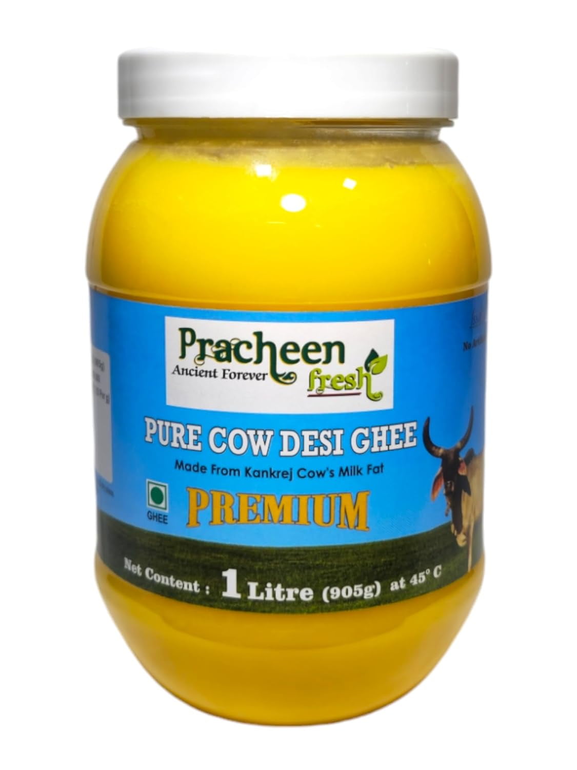 Organic Pure Cow Desi Ghee (Kankrej) Ghee By Pracheen Fresh | Natural ...