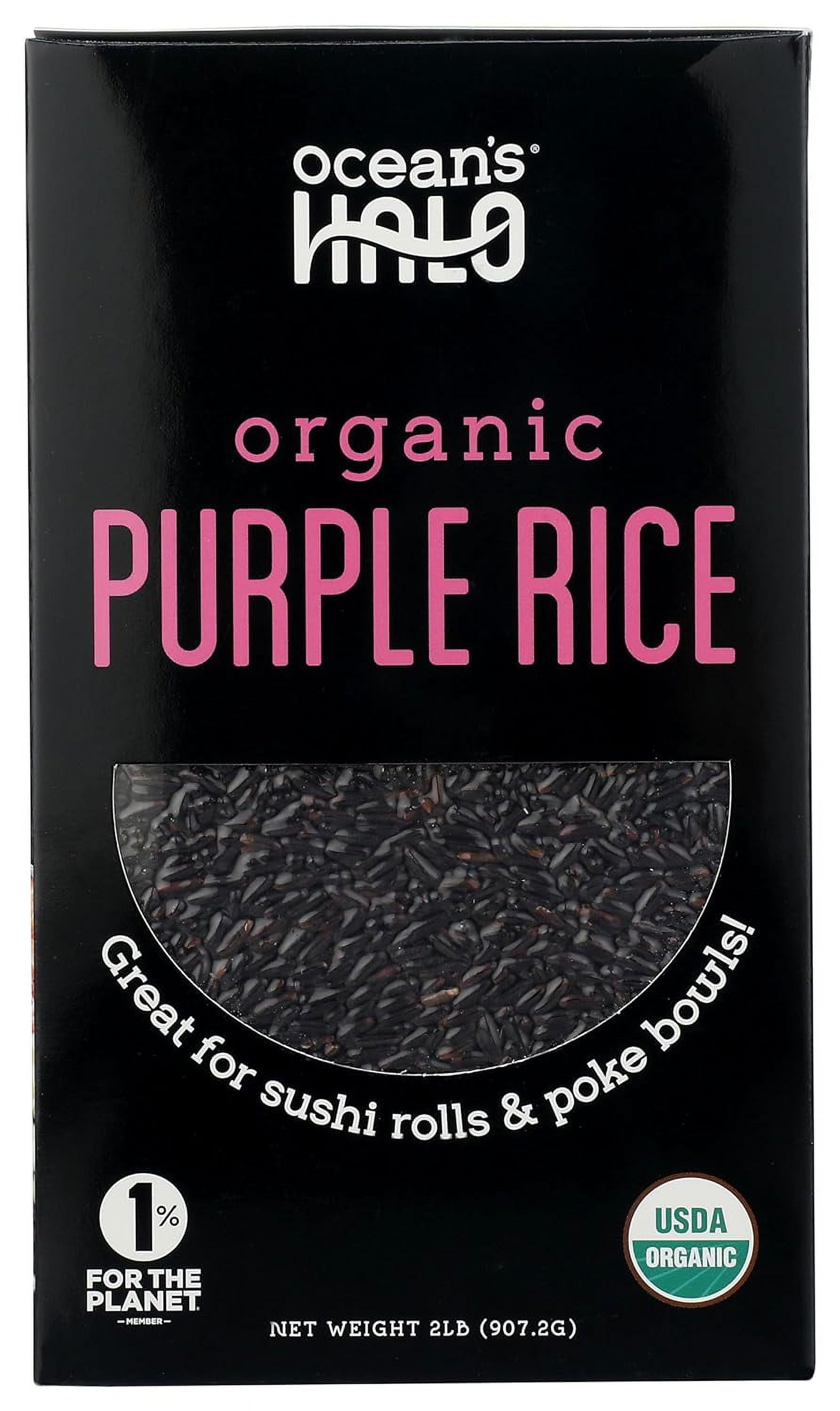 Organic Purple Rice (32 oz) No Synthetic Nitrates or Bleach - Walmart.com