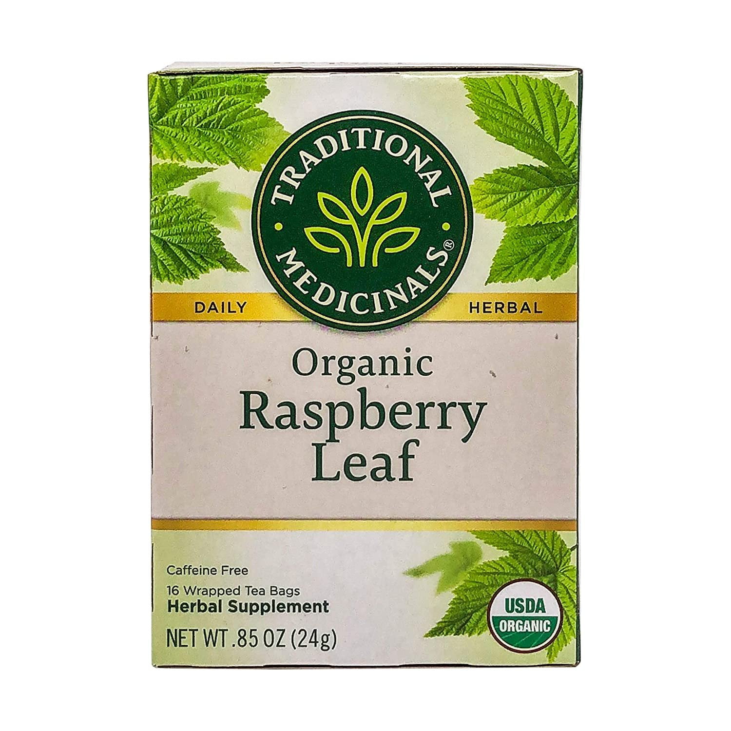 Organic Raspberry Leaf, Tea Bags, Herbal Wrapped, Herbal Supplement ...