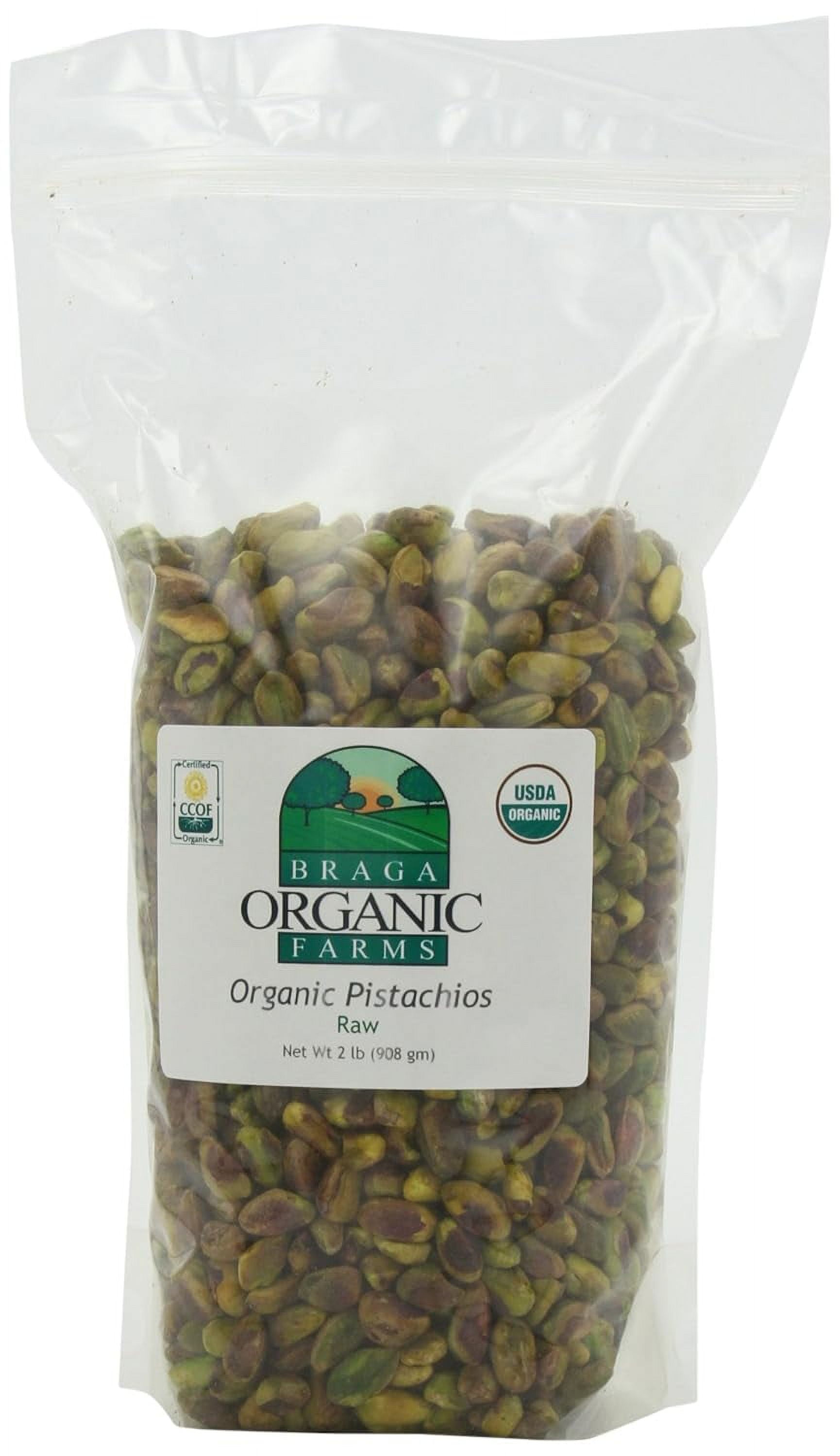 Organic Raw Pistachios Kernels 2 lb. bag - Walmart.com