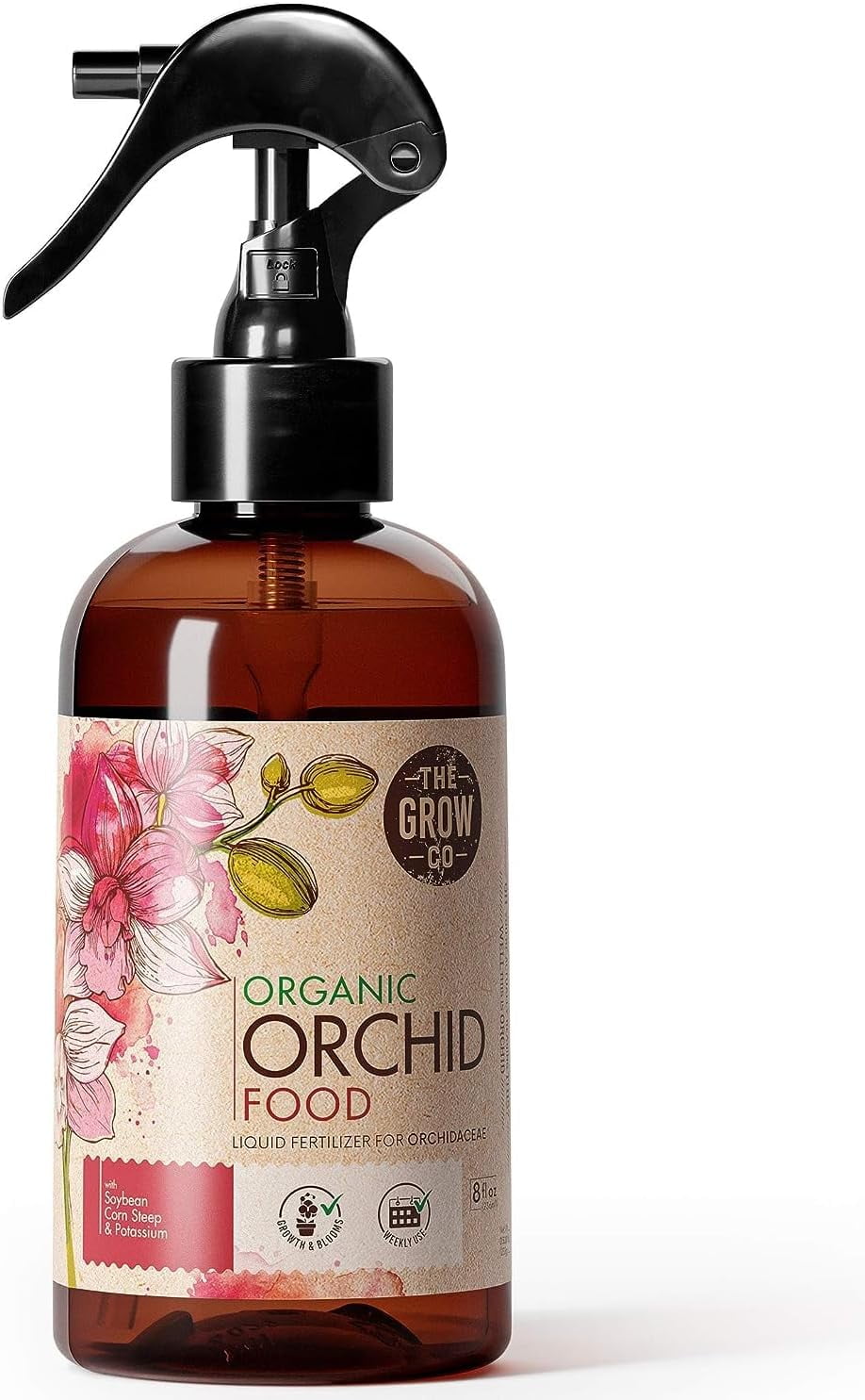 Organic Ready to Spray Orchid Food Mist - Bloom Booster Fertilizer for ...