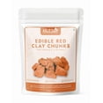 Red Clay Chunks - Natural Edible Clay for Skin Care and Clay Masks, 3 ...