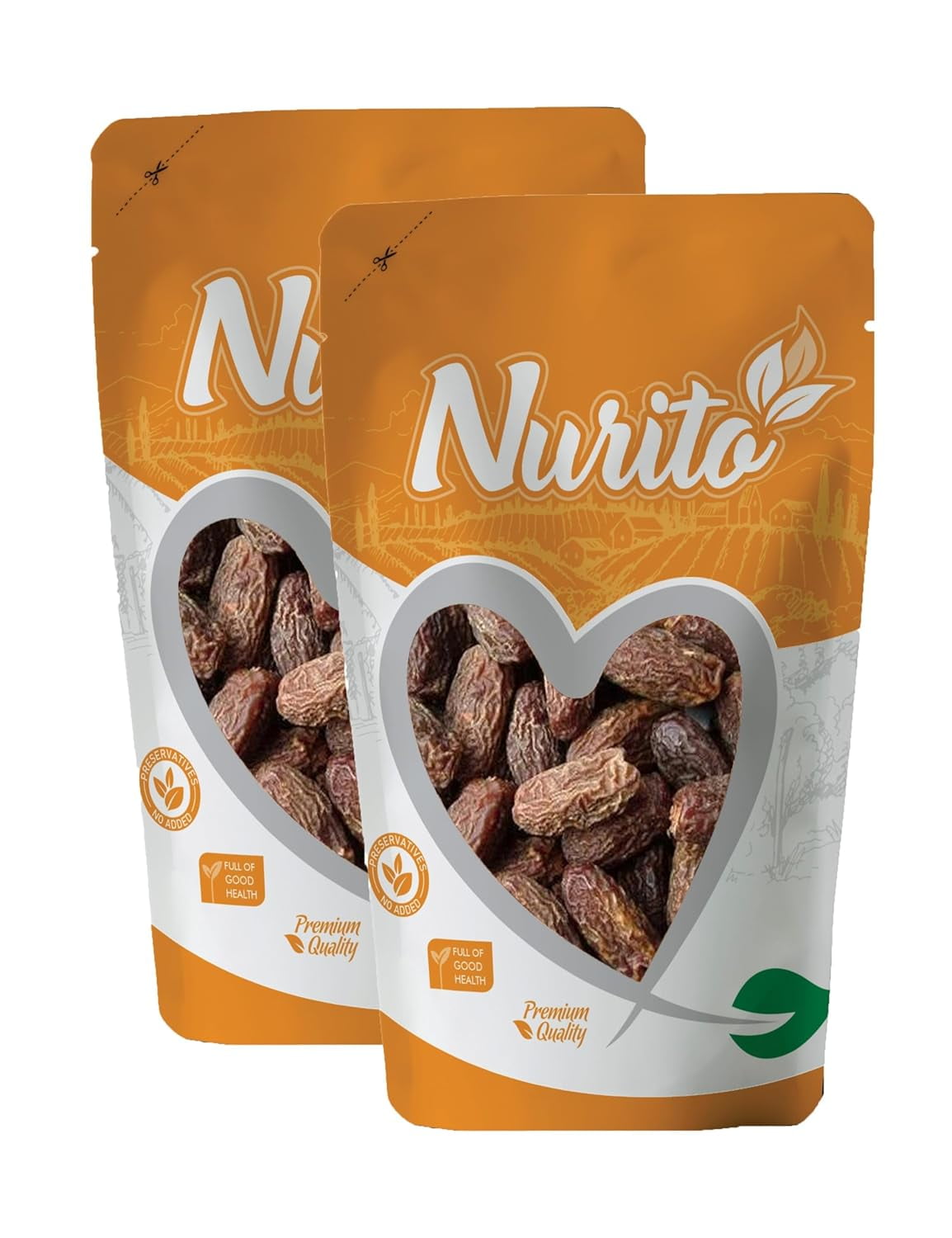 Organic Red Dates/Chuara By Nurito 500gm, (250gm * Pack Of 2) | Rich In ...
