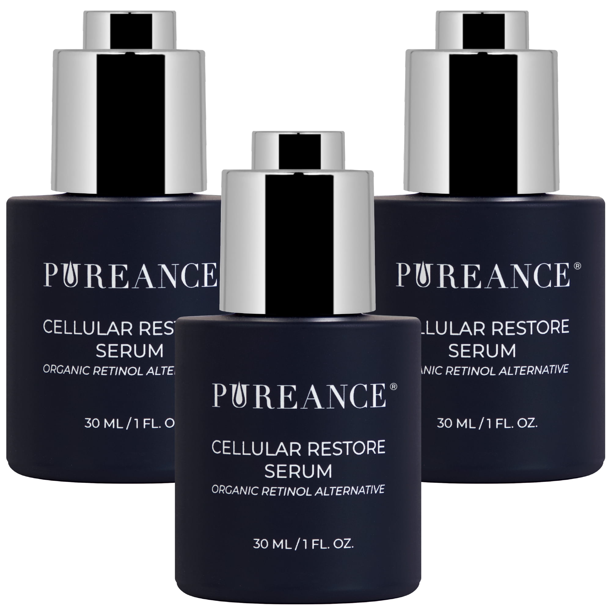 Organic Retinol Bakuchiol Serum for Face with Jojoba Oil, Sea Buckthorn ...