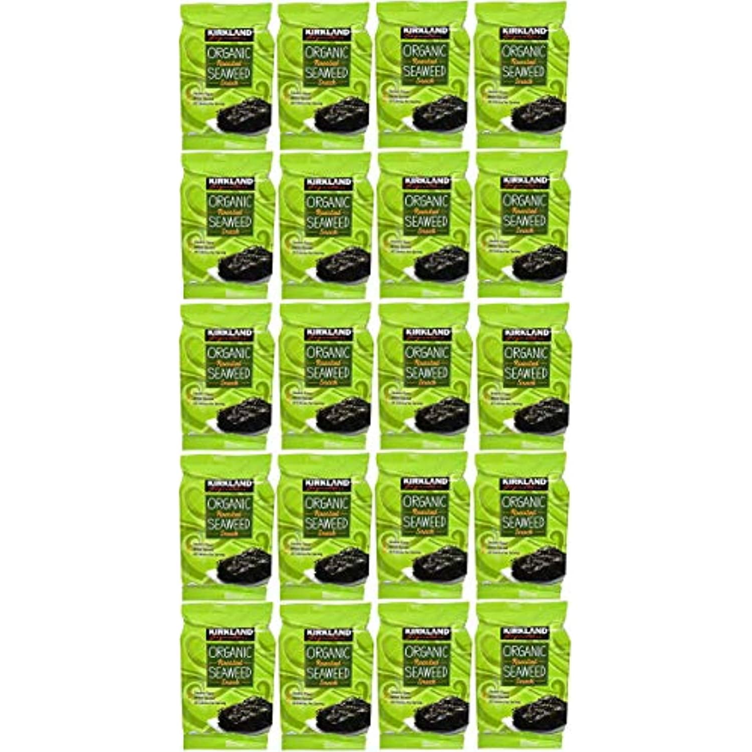 Organic Roasted Seaweed Snack 20 Pack - Walmart.com