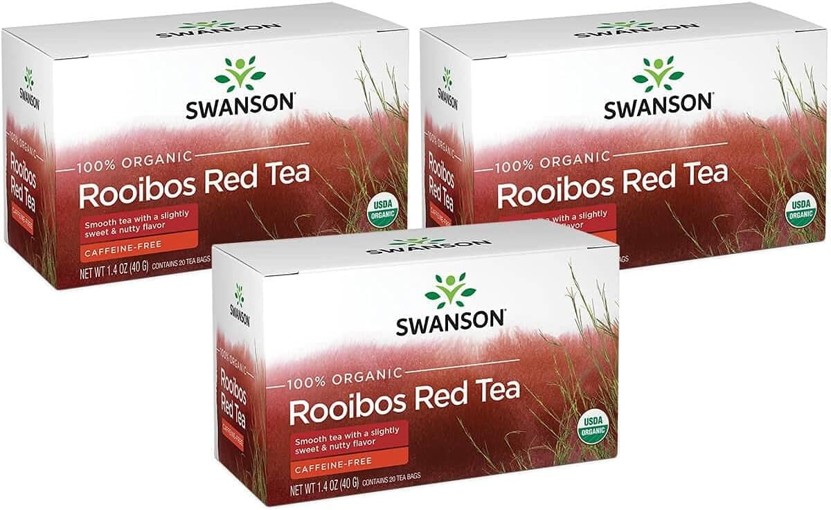Organic Rooibos Red Tea 20 Bag(S) (3 Pack) - Walmart.com
