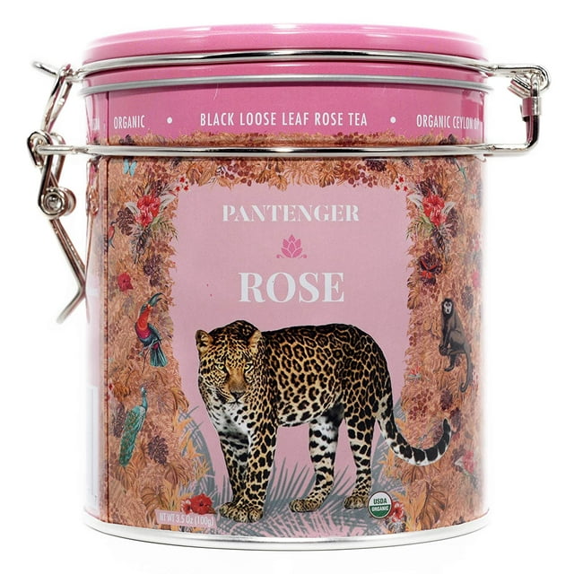 Pantenger Organic Rose Tea Loose Leaf. 3.5 Oz Makes up to 50 Teacups ...