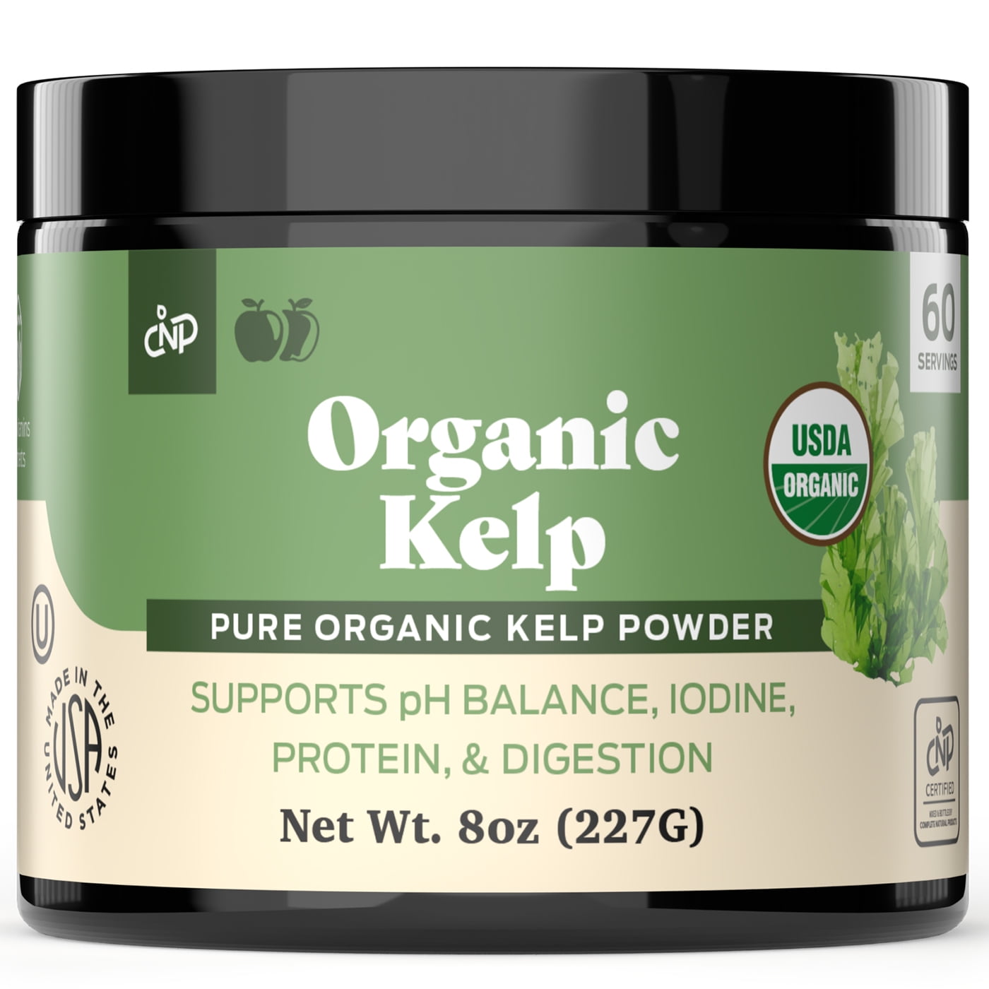 Organic Sea Kelp Extract Powder - Superfood Supplement for Thyroid ...