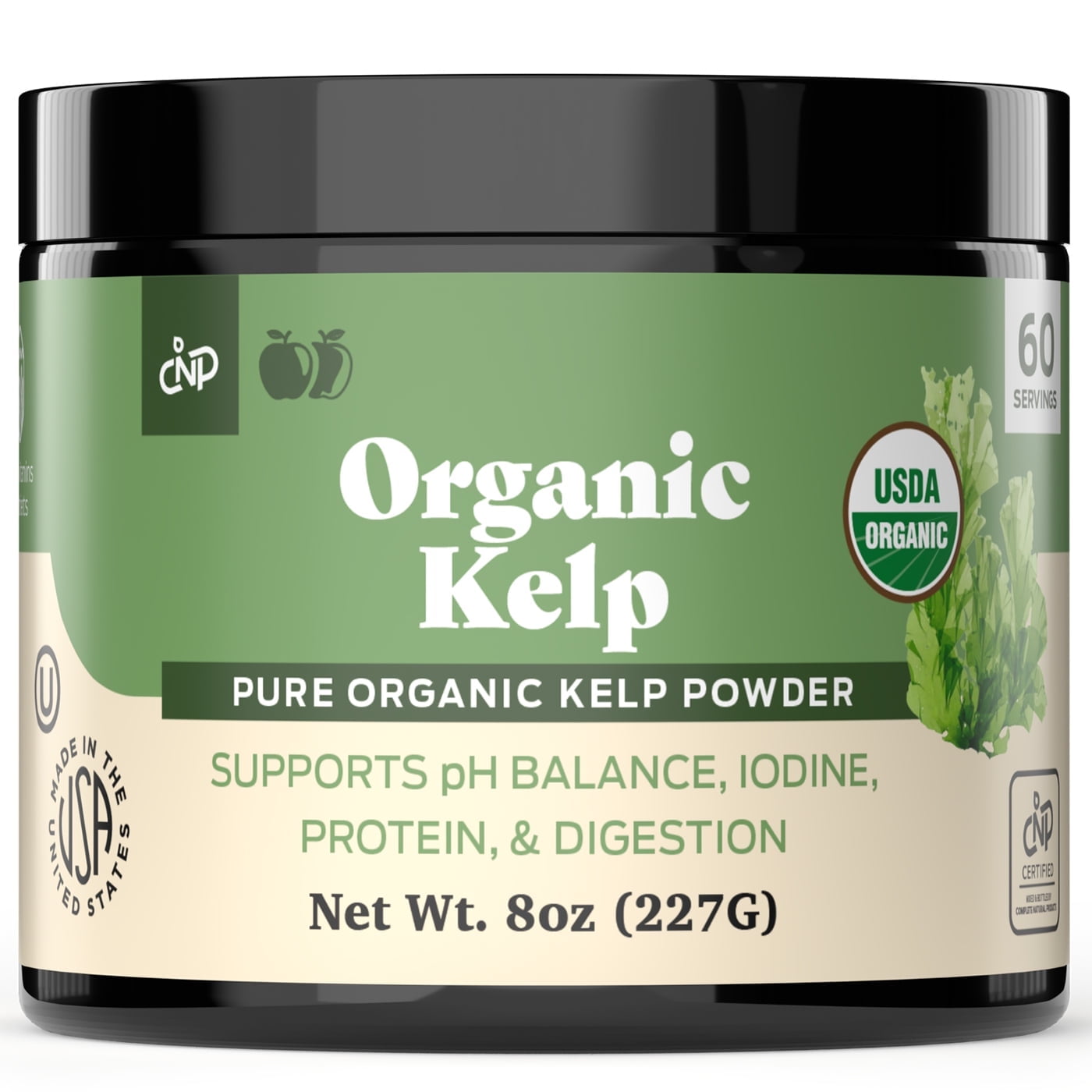 Organic Sea Kelp Powder Supplement - Bulk Raw Kelp & Dry Seaweed Powder ...