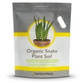 Organic Snake Plant Soil in 8qt. Bag, Potting Mix for All Snake Plant ...