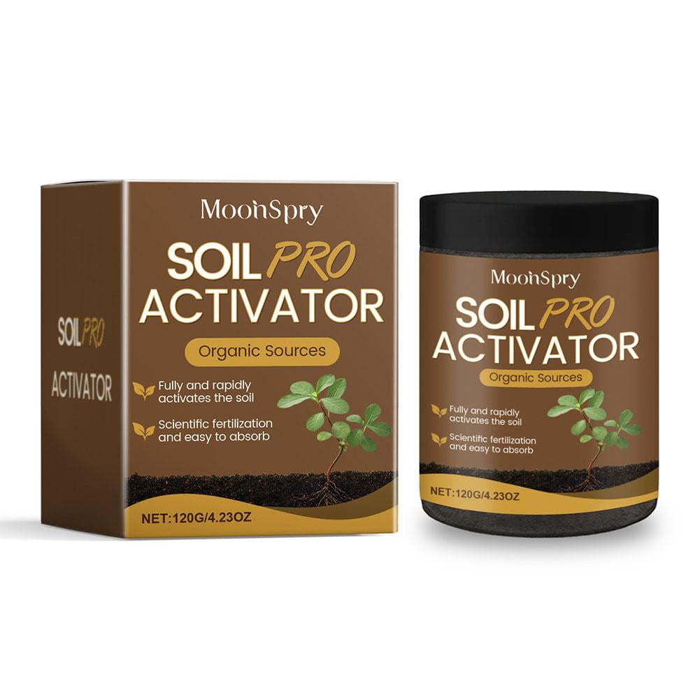 Organic Soil Activator – Water-Soluble Root Booster for Plants, 120g ...