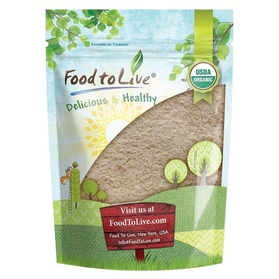 Food to Live, Organic Spelt Flour, 2 Pounds, Whole Grain - Walmart.com
