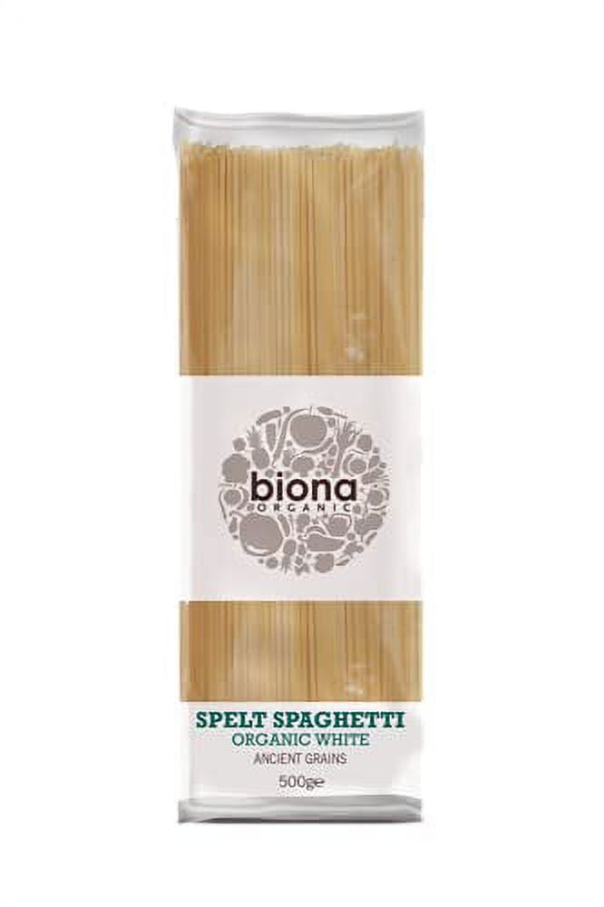 Organic Spelt Spaghetti White 500g - Pack of 6 - Walmart.com