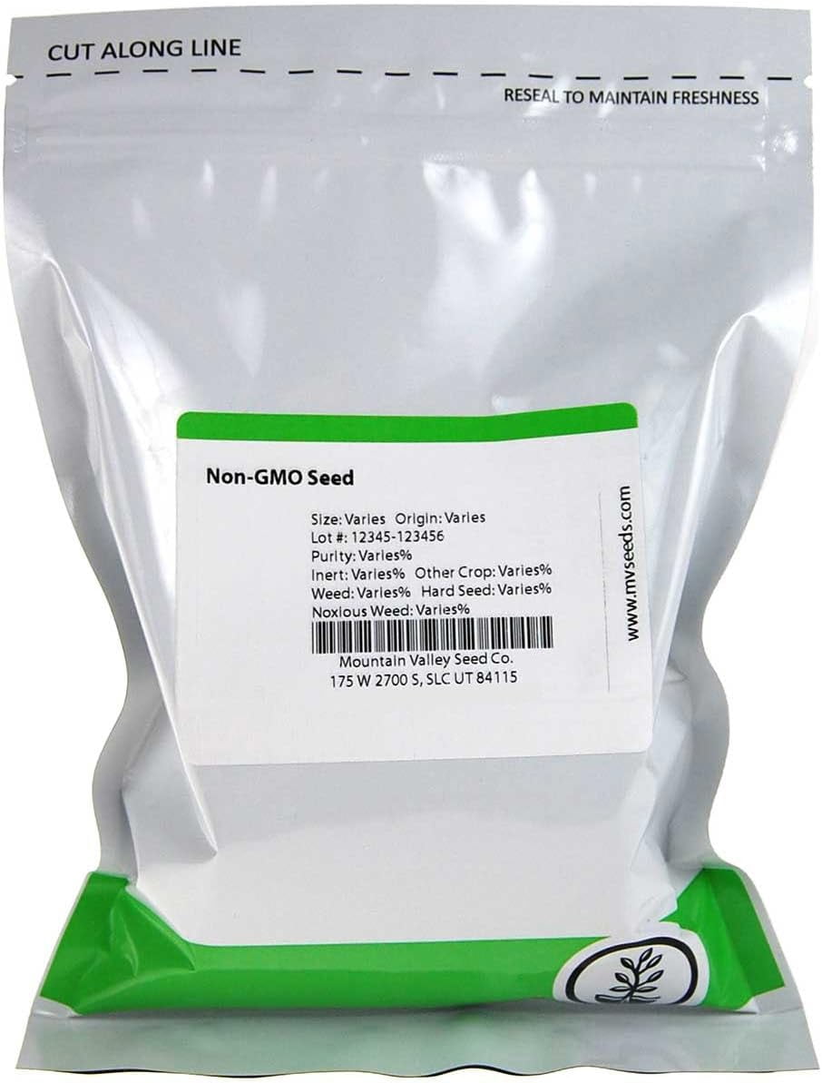 Organic Spicy Salad Mix Microgreens Seeds: 8.5 Gram Packet - Non-GMO ...