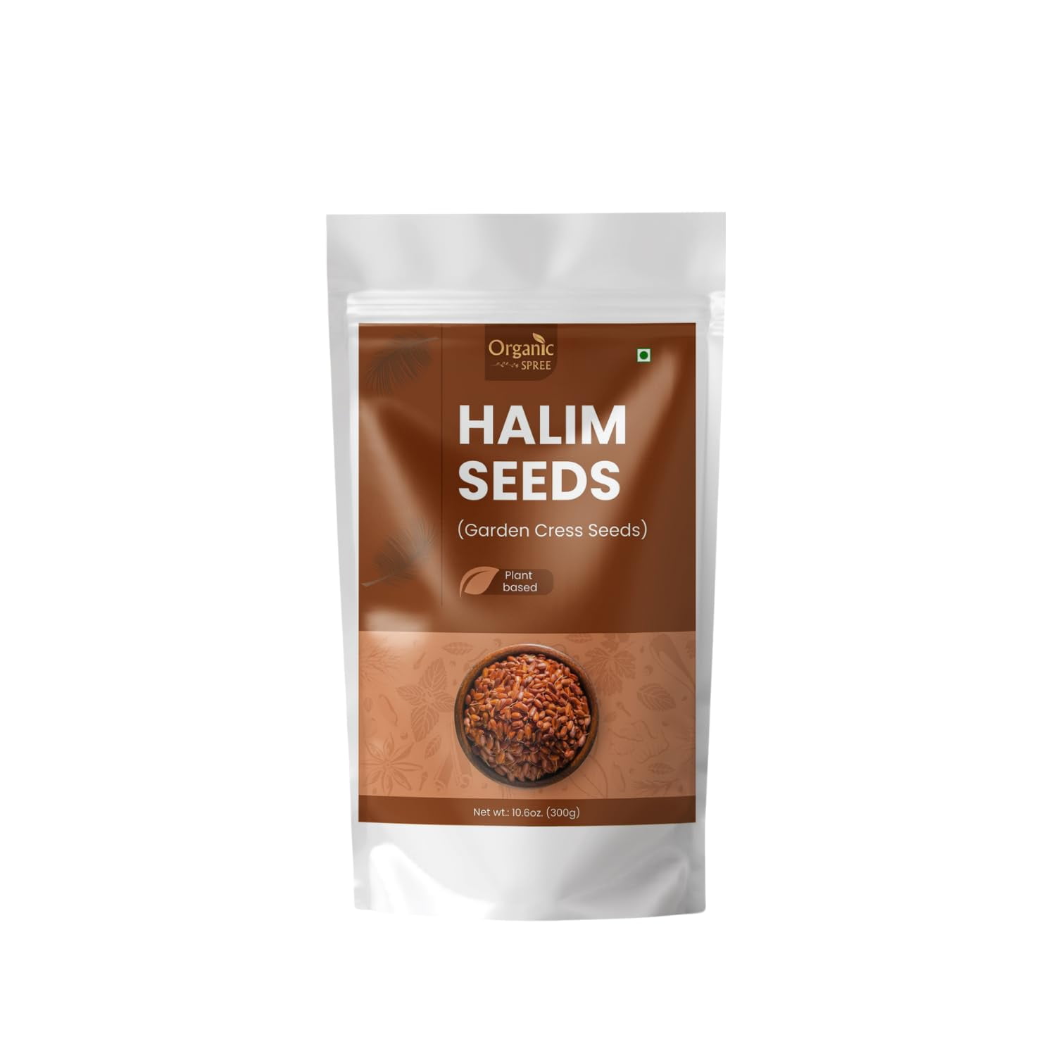 Organic Spree Halim TWE5 Seeds 300gm (10.6oz) - Garden Cress Seeds ...