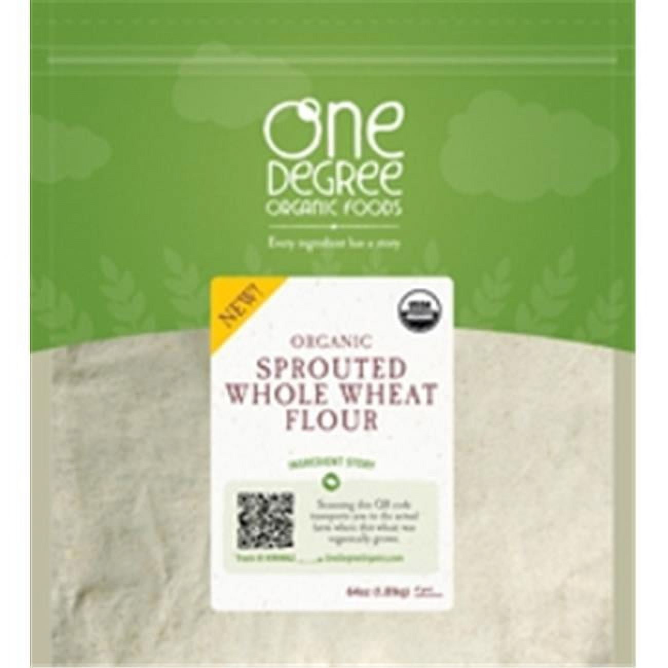 Organic Sprouted Whole Wheat Flour - 32 Ounce - Walmart.com