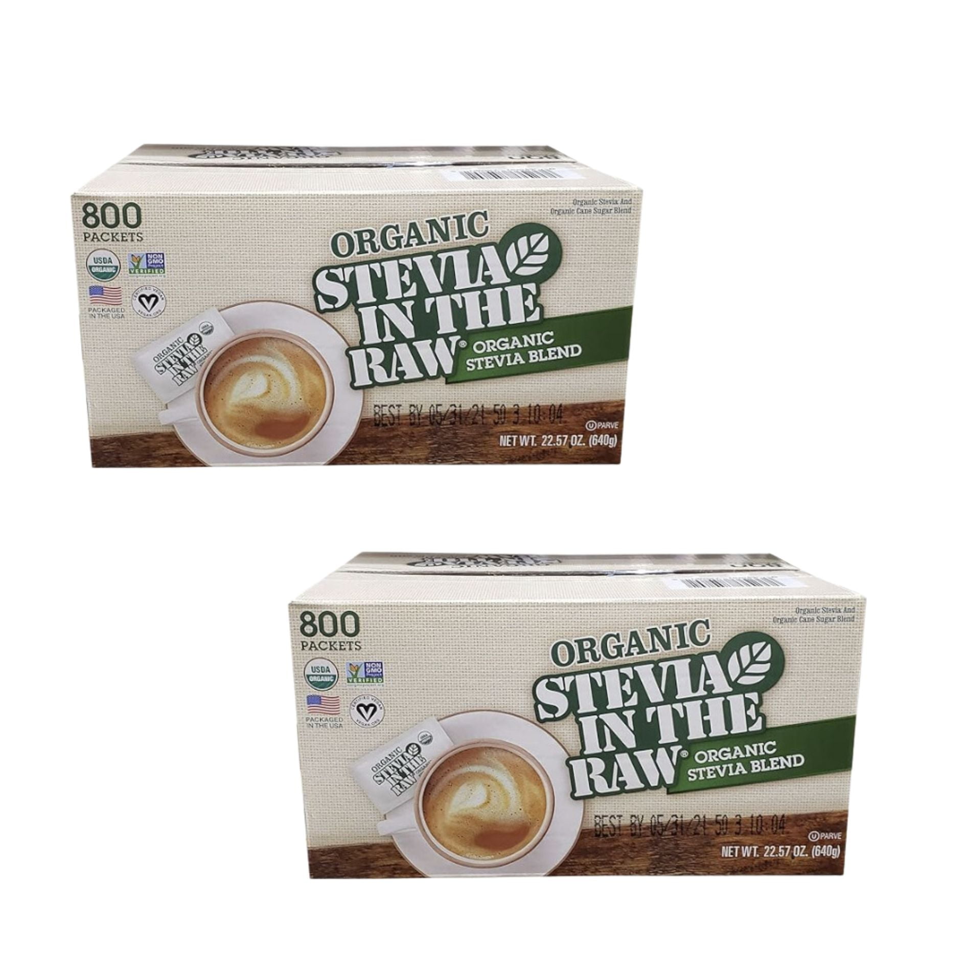 STEVIA IN THE RAW, Organic Stevia Sweetener, 22.57 Ounce Bag, 800 ...