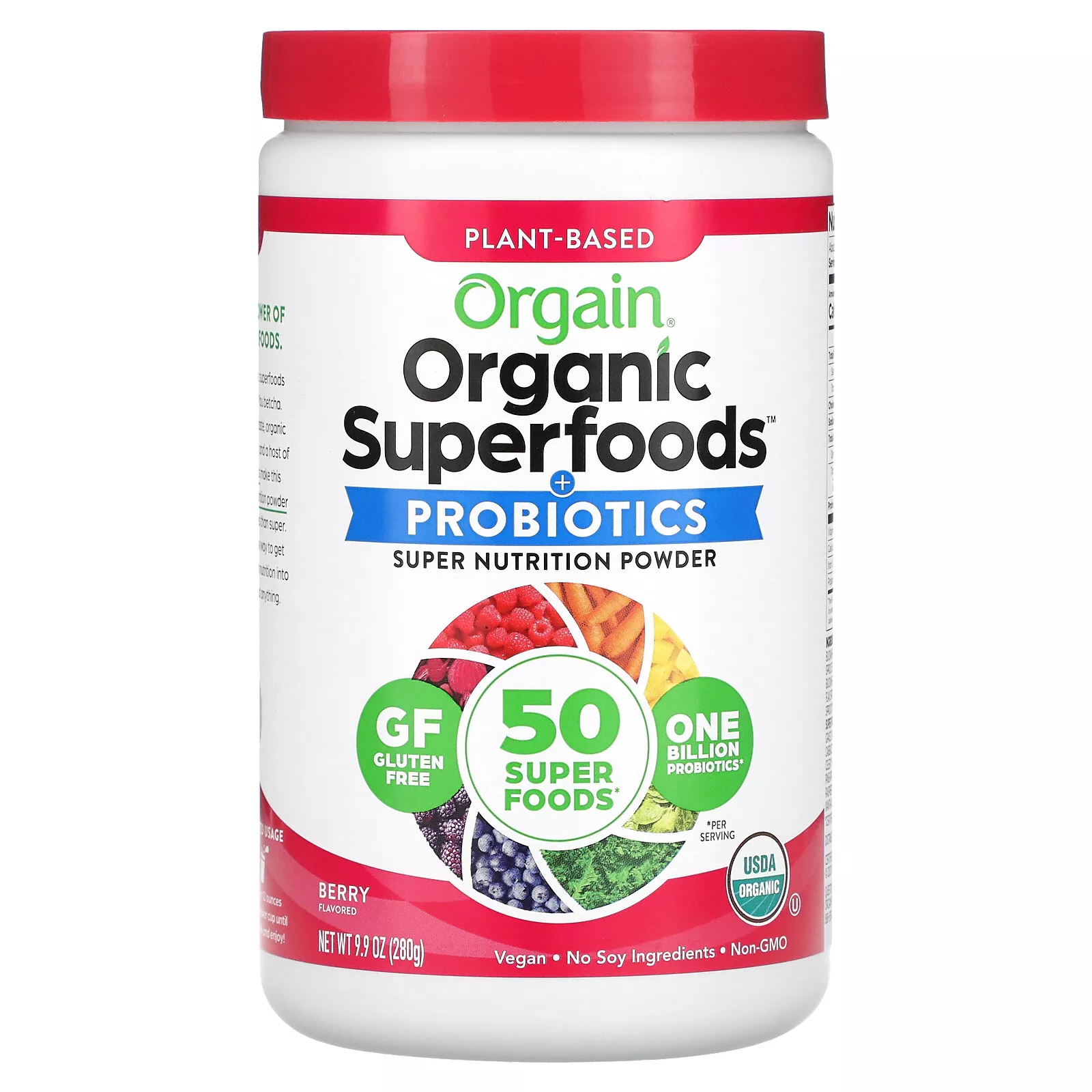 Organic_Superfoods_+_Probiotics_Super_Nutrition_Powder,_Berry,_9.9_oz_ ...