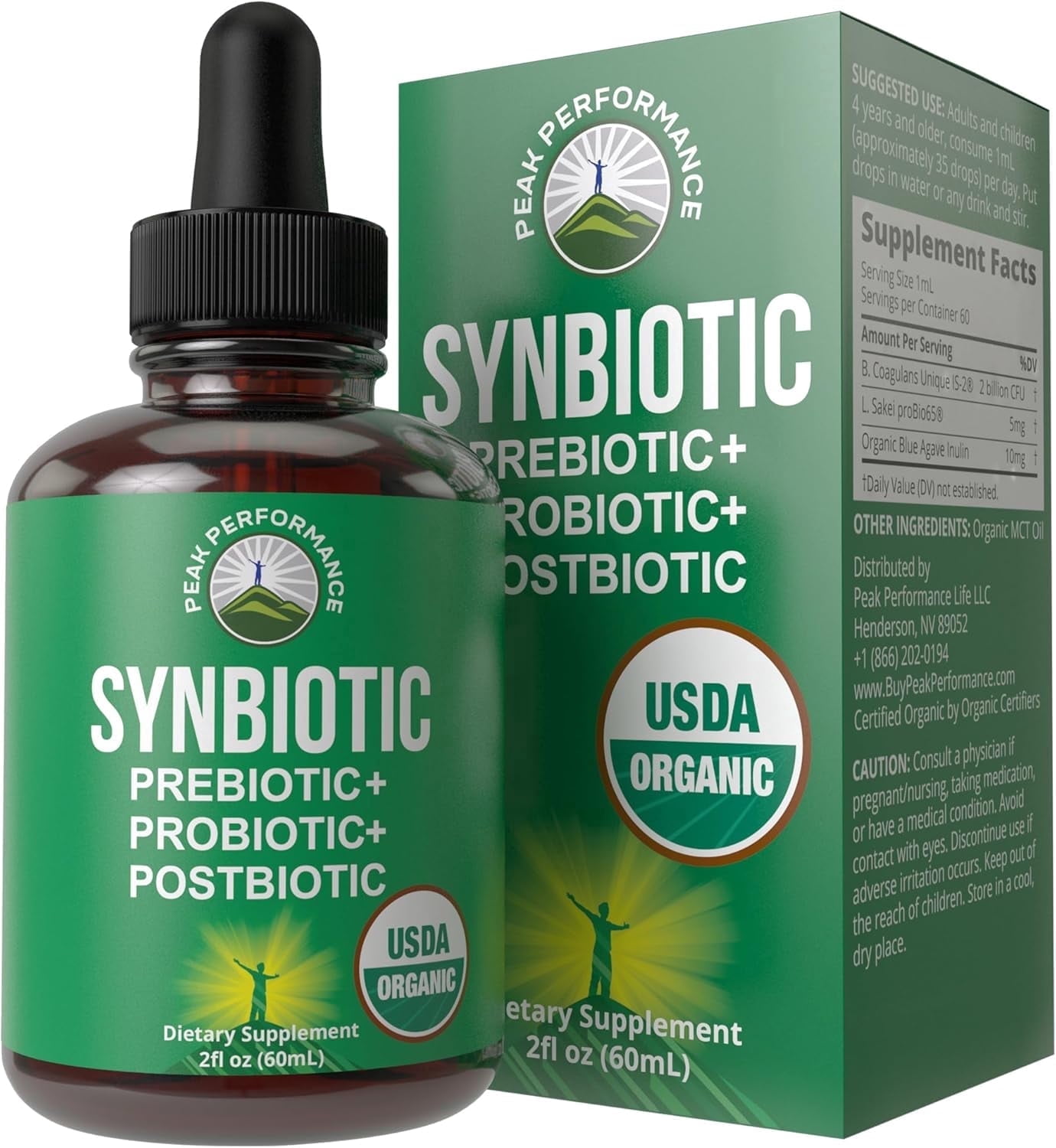 Organic Synbiotic = Prebiotics + Probiotics + Postbiotics 3-in-1 ...