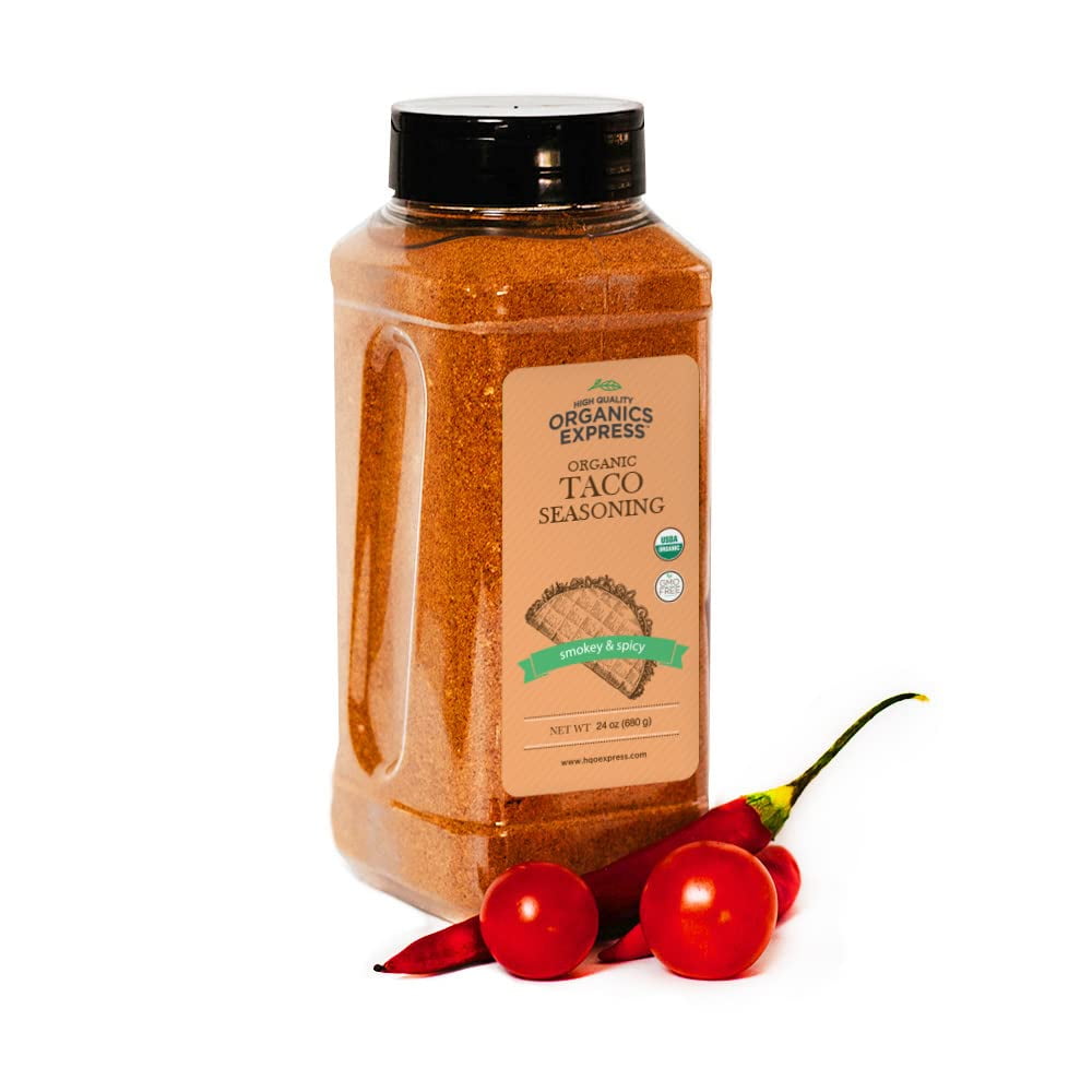 Organic Taco Seasoning - HMF23 Bold & Authentic Flavor| All-Natural, Gluten-Free & Non-GMO ...