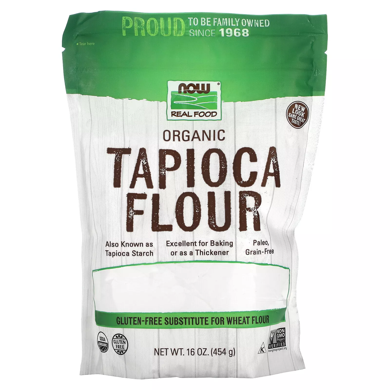 Organic Tapioca Flour, 16 oz (454 g) - Walmart.com