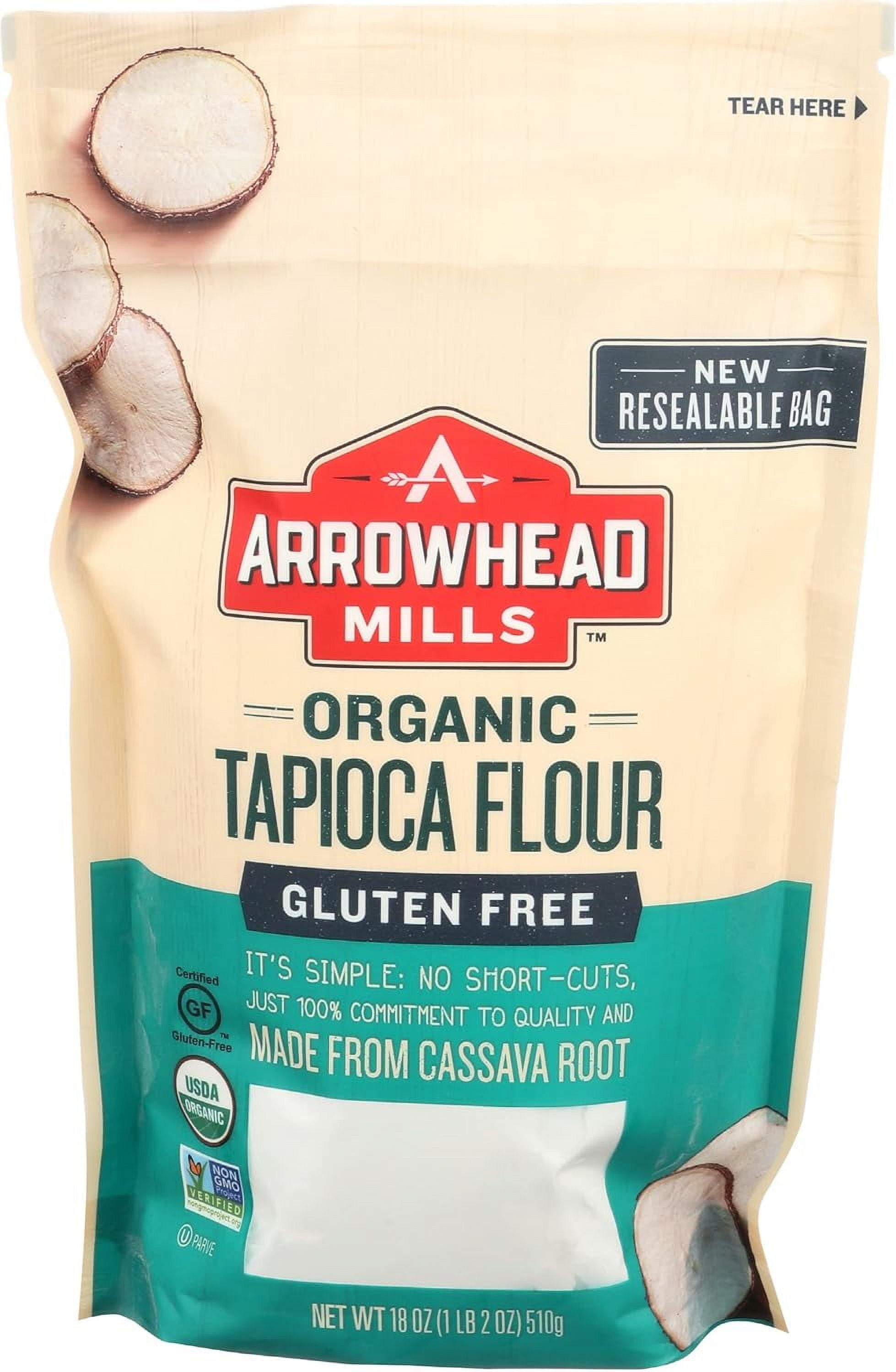 Organic Tapioca Flour, Gluten Free, 18 oz - Walmart.com