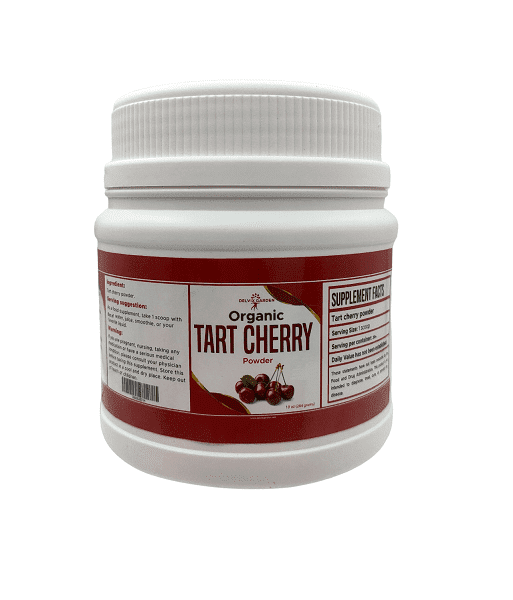Organic Tart Cherry Powder, 10 Oz: Premium Organic Tart Cherry ...